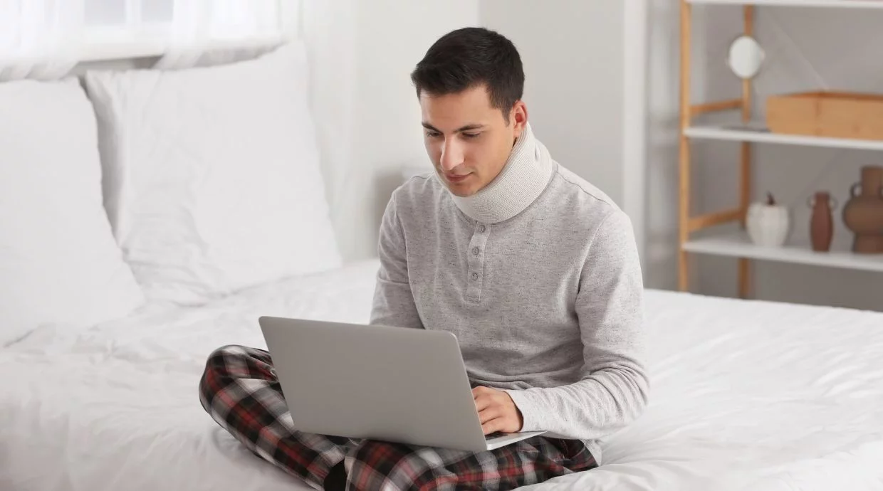 Dressing and undressing after cervical spine surgery